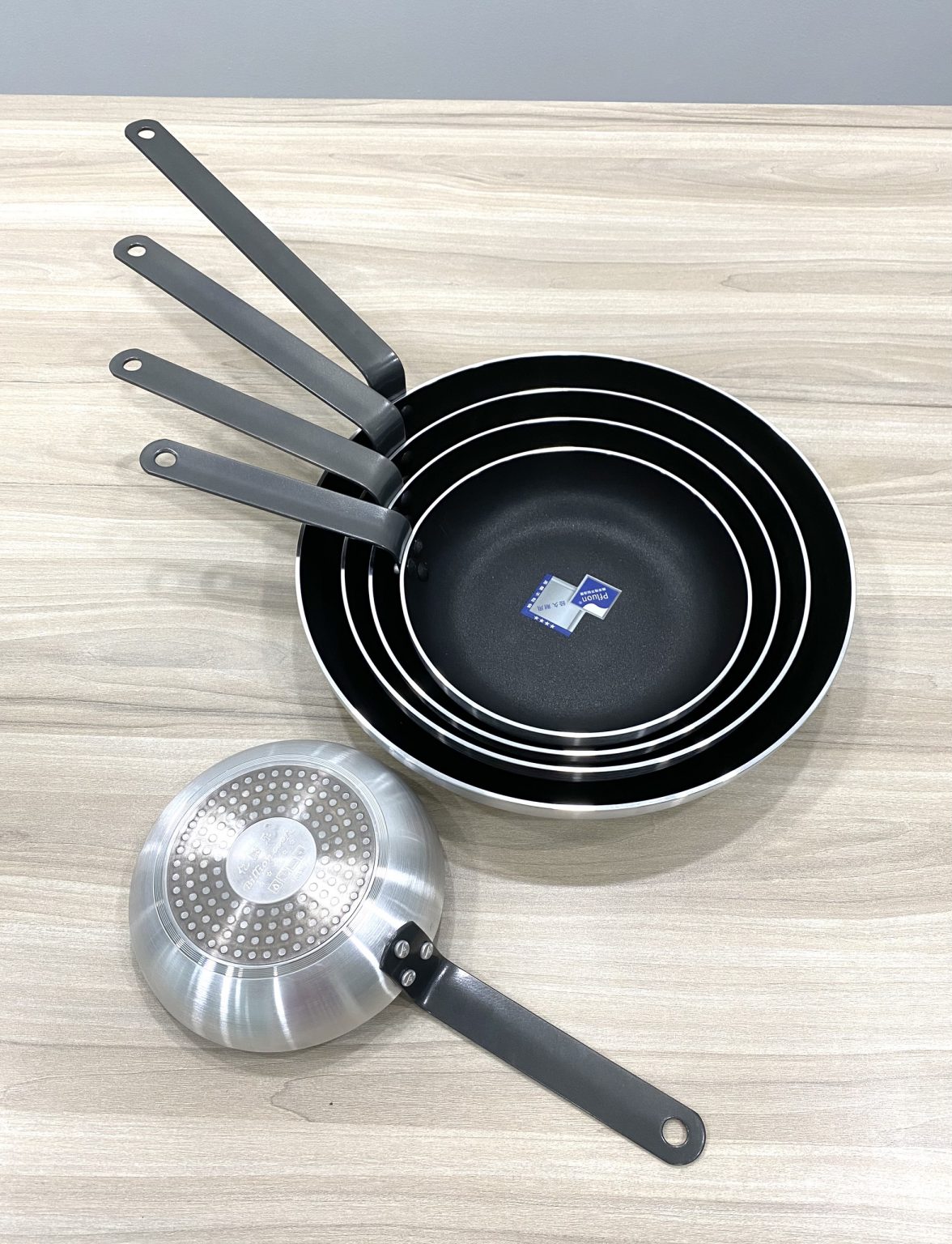 Chảo chiên chống dính cán thép (2 đáy) 103769 (φ360xH60mm) - CÔNG TY ...